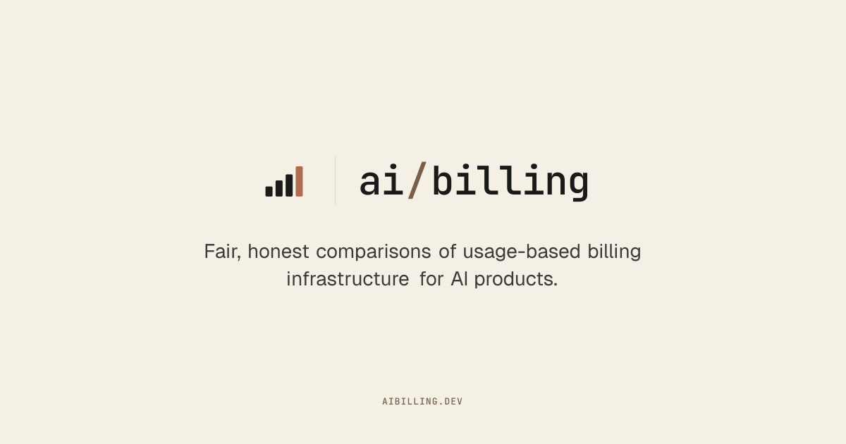 Best AI Billing Providers (2026) | AI Billing